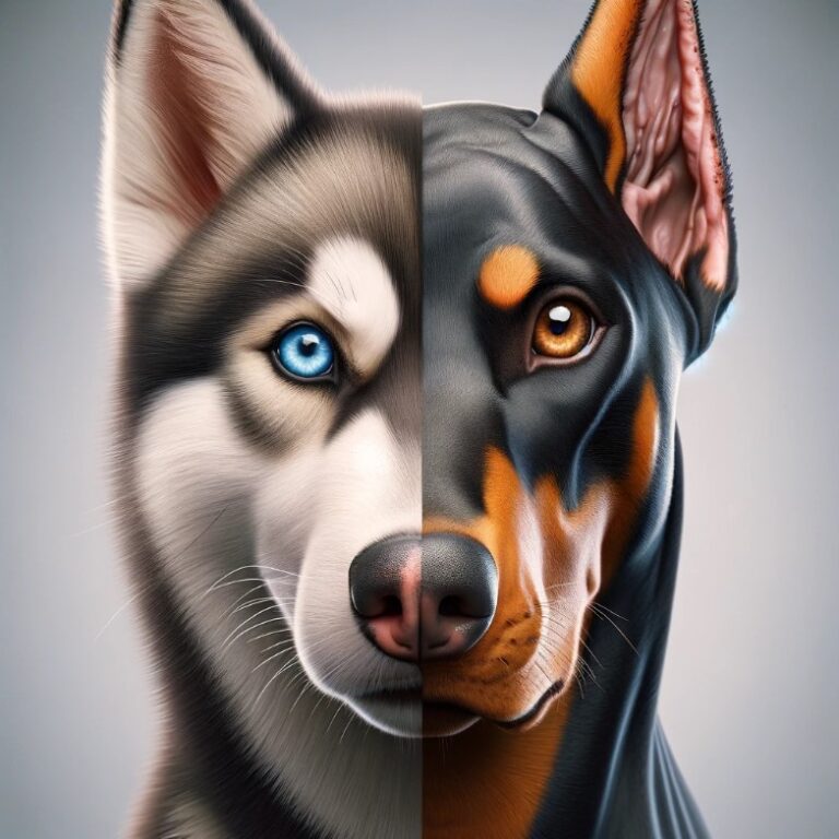 Doberman Mix Husky: An Unconventional Mix with Stunning Looks